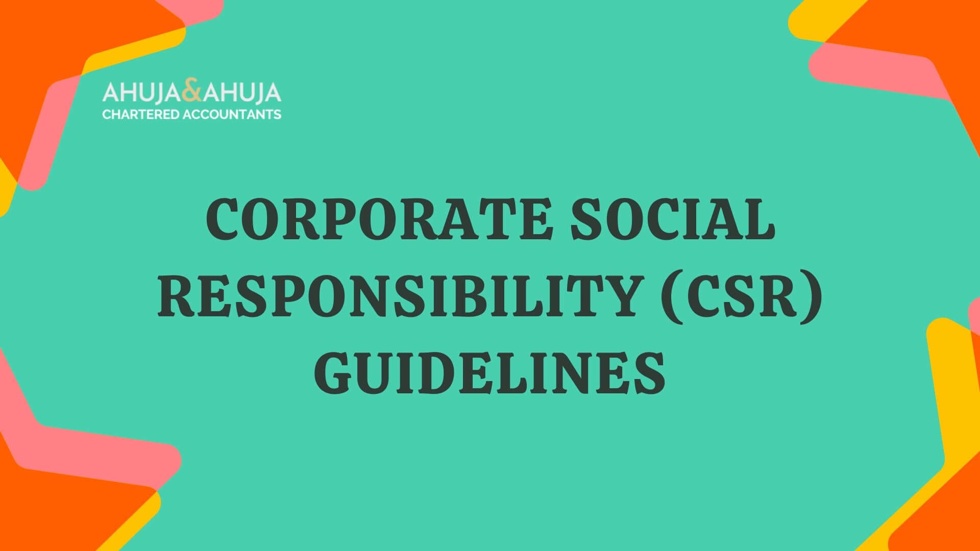 Corporate Social Responsibility Csr Guidelines A Comprehensive Overview